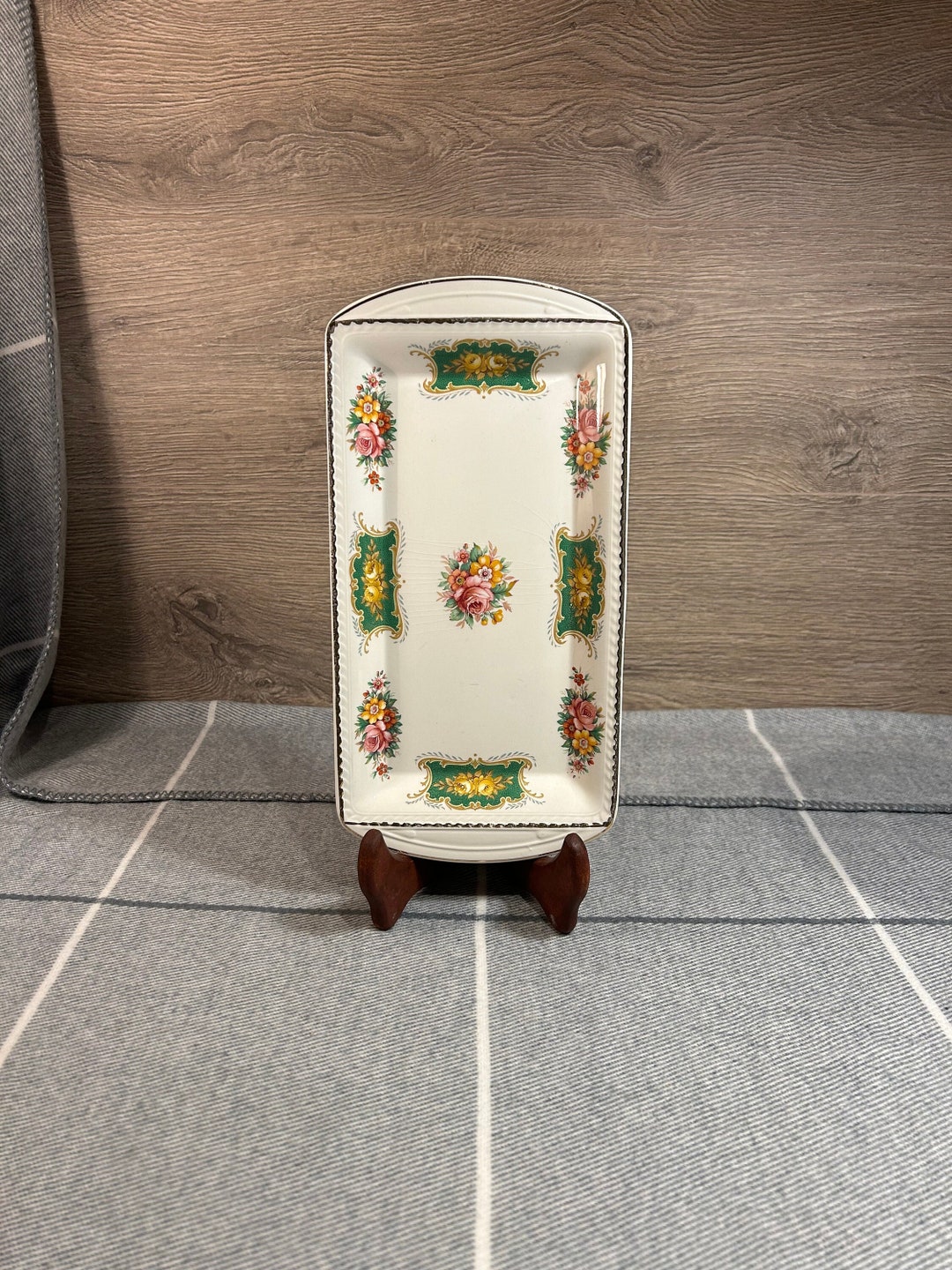 Vintage Portland Pottery Cobridge Staffordshire Made in England 7/1959 ...