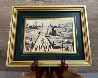 A Procession L S Lowry Medici Print - Etsy