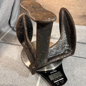 Vintage 3 Derby Cast Iron Three-footed Cobbler's Anvil Shoe Making ...