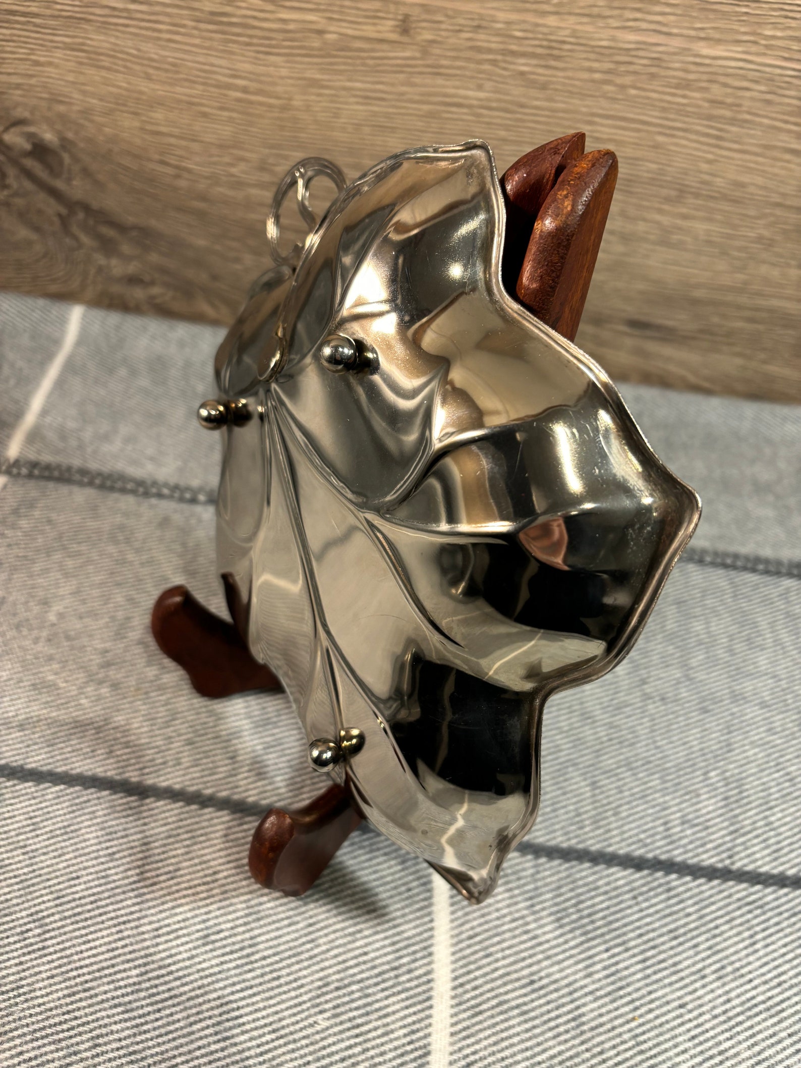 Vintage Silver Plated EP on Steel Hugo Made in Hong Kong Ivy Leaf ...