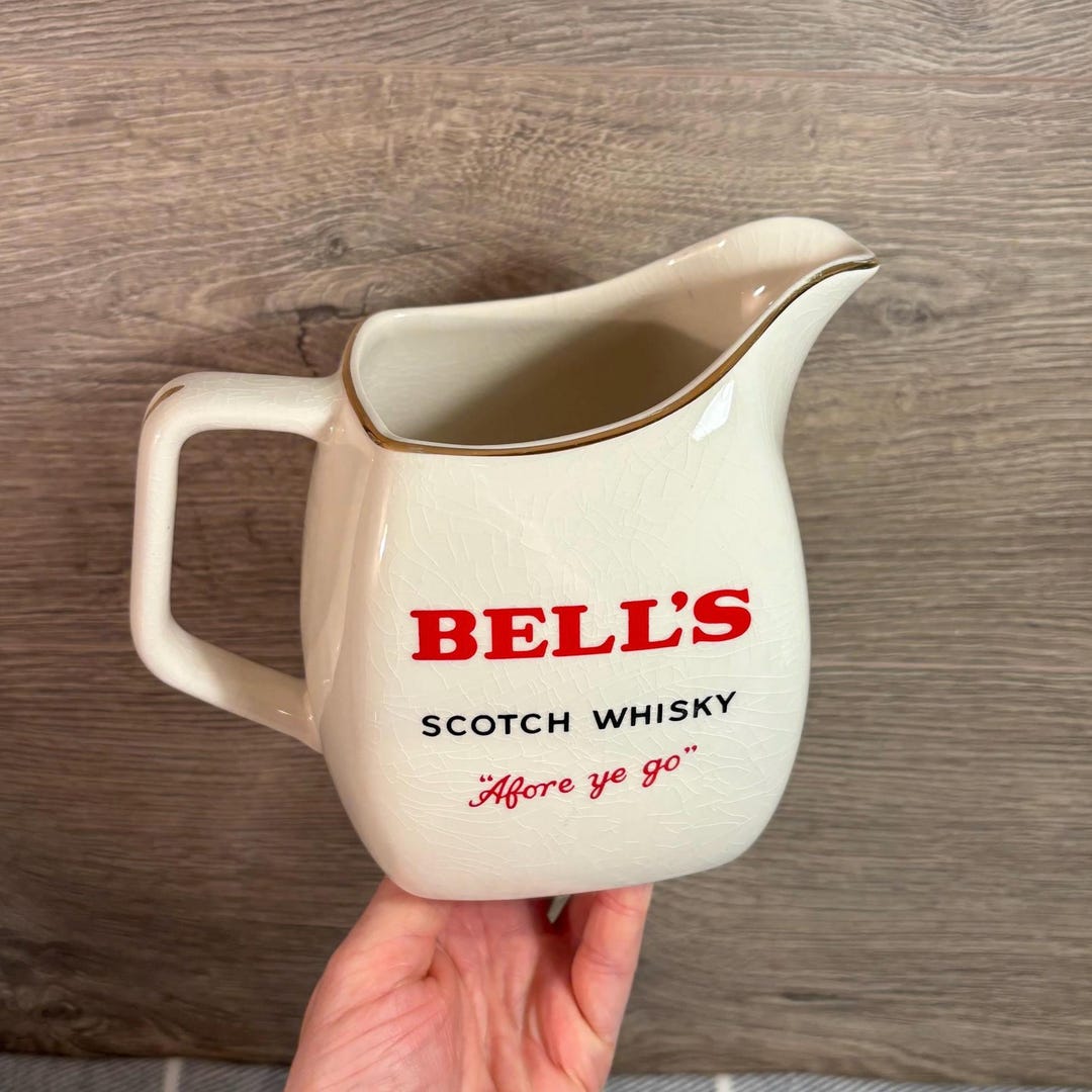 Vintage Bell's Scotch Whisky 'afore Ye Go' Wade PDM England Short ...