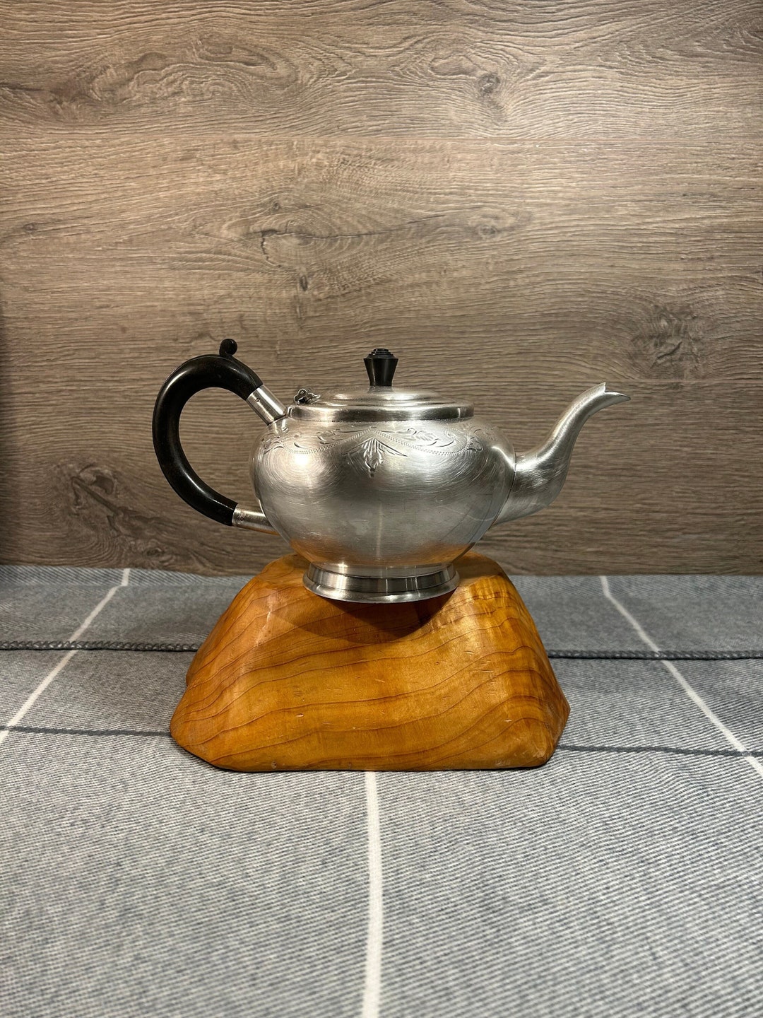 Vintage EPBM 012 Electroplated Britannia Silver Tone Metal Teapot Made ...