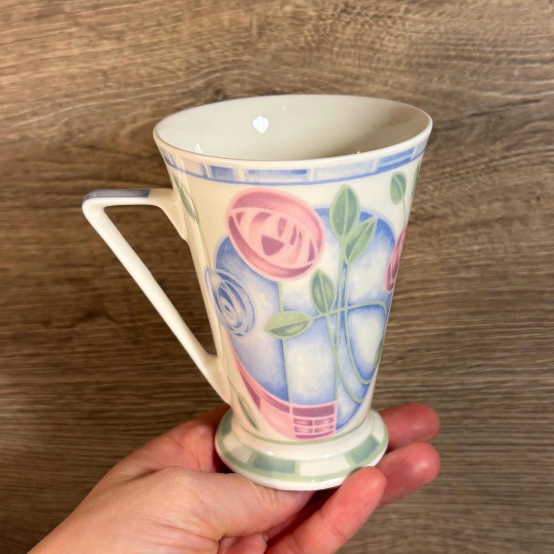 Vintage Mackintosh Fine Bone China Past Times Oxford England 44704 Mug ...