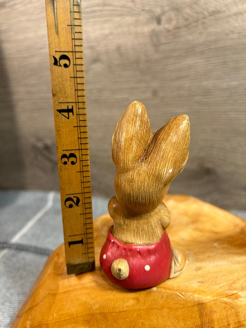 Vintage Pendelfin Phumf Hand Painted Stonecraft Rabbit in Red Shorts ...
