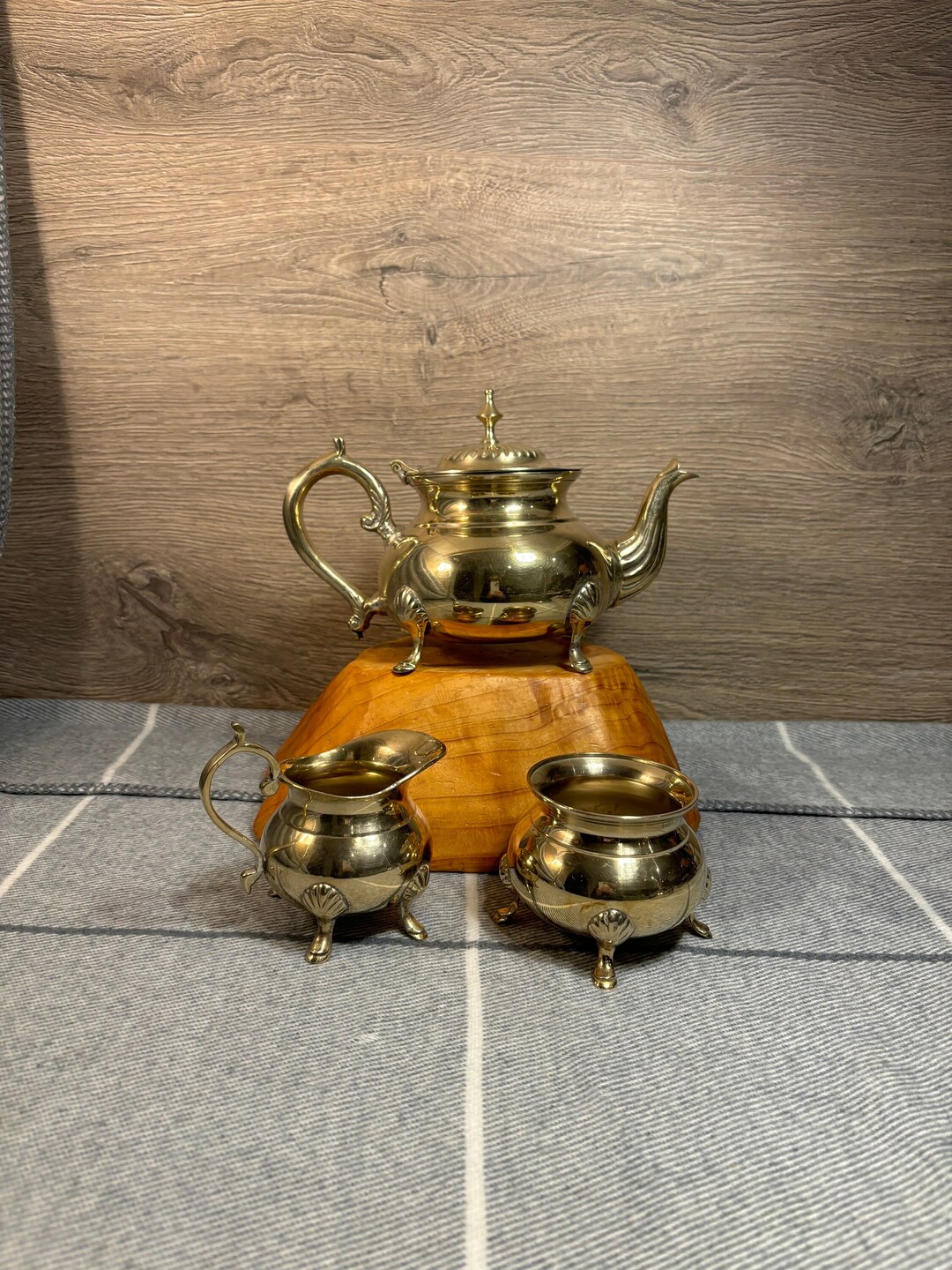 Vintage Antique Traditional English Silver Plated EPNS Heavy Elegant ...