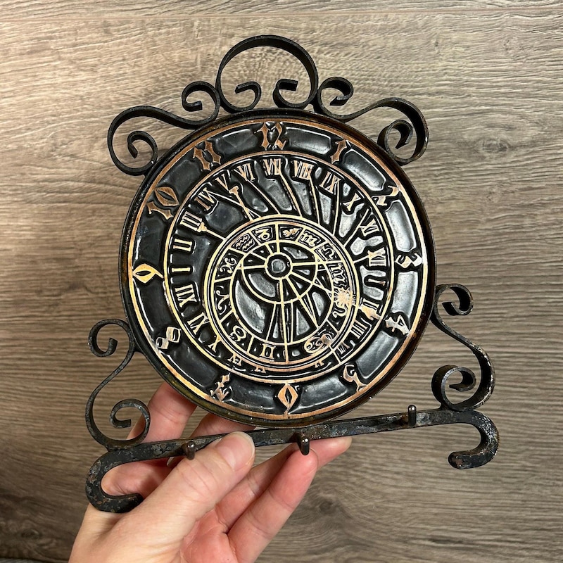Bronze Clock - Etsy UK