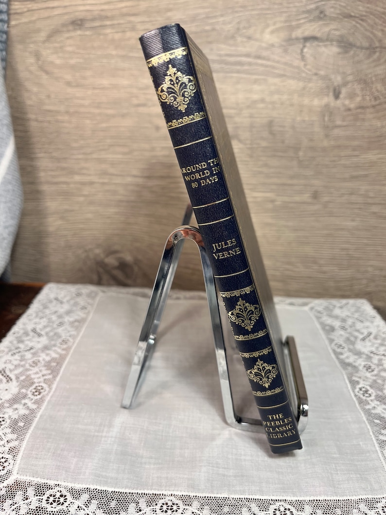 The Peebles Classic Library Jules Verne 'around the World - Etsy