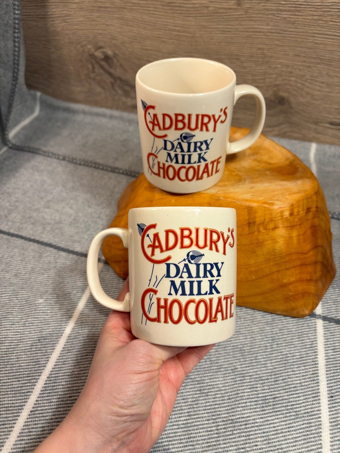 Vintage Cadbury’s Dairy Milk Chocolate Kilncraft Coloroll England ...