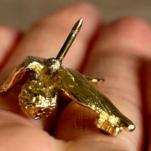 Vintage Ballou Reg'd 130 Years Gold Tone Cherub Angel Pin Brooch ...