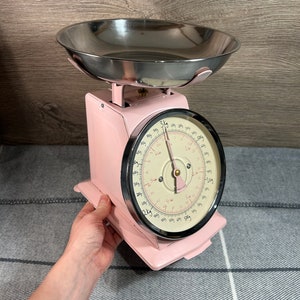 Preloved 1950s Retro Style Mamie Pink Pastel Colour Scales - Etsy