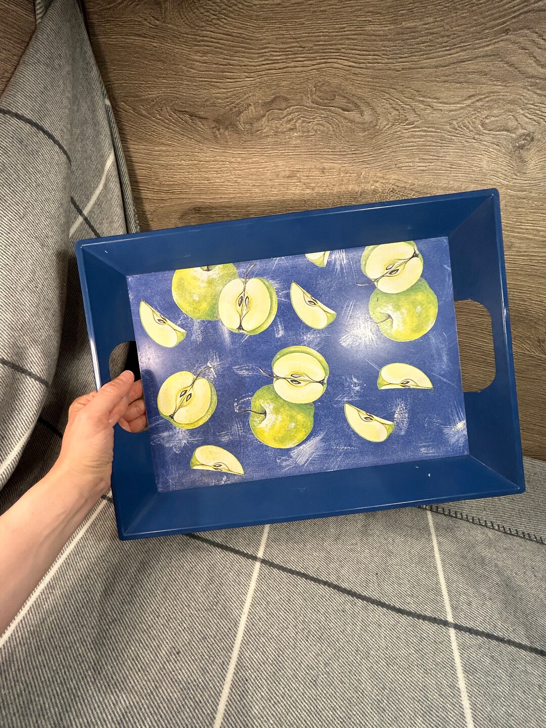 Vintage R2S Spa Brand Made in Italy Ocean Blue & Green Apple Integrated ...