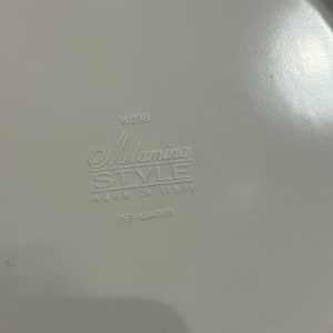 Vintage Melamina by Style per Alimenti Made in Italy Melamine Plastic ...