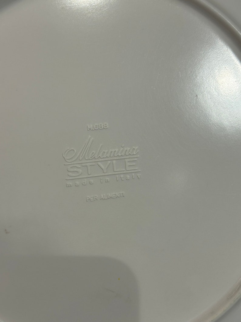 Vintage Melamina by Style per Alimenti Made in Italy Melamine - Etsy