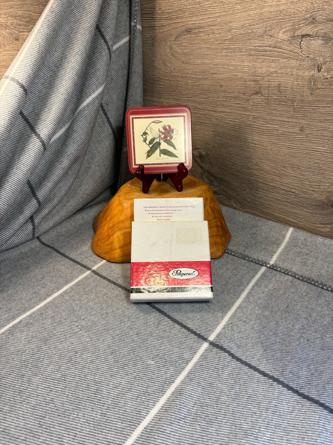 Vintage Pimpernel RHS Collection Flora Japonica Square Coasters Set of ...