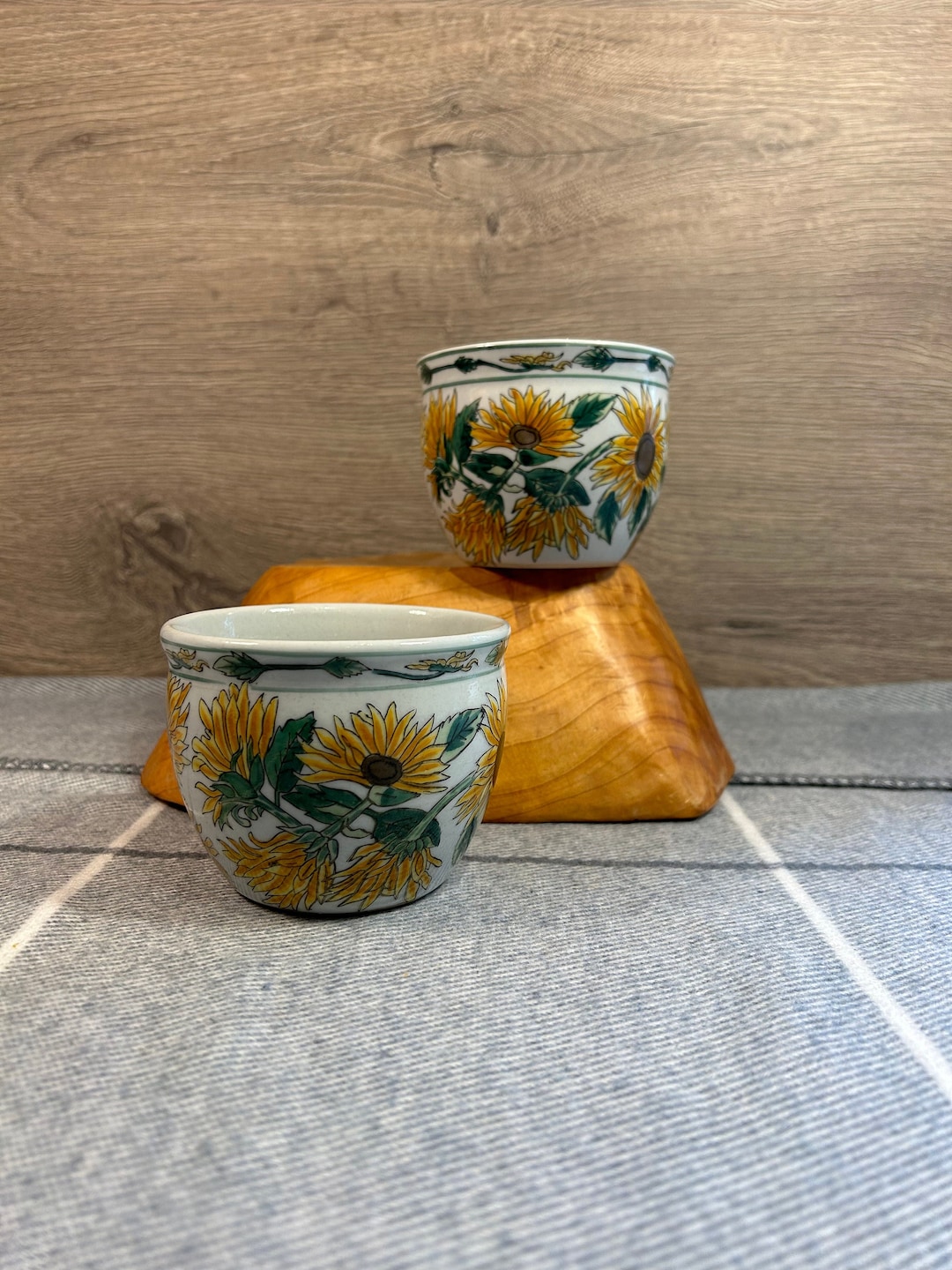 Vintage Kewdos Hand Made & Painted Porcelain Botanical Small - Etsy