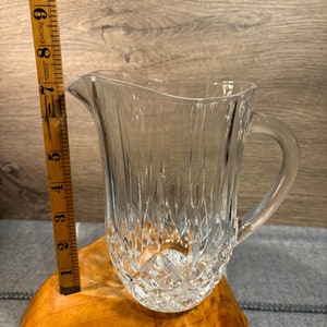 Vintage Heavy 1.4kg Lead Clear Crystal Opera RCR Royal Crystal Rock ...
