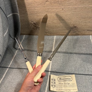 Vintage One Set 'unity' Carvers in Original Box | Superior Cutlery Made ...