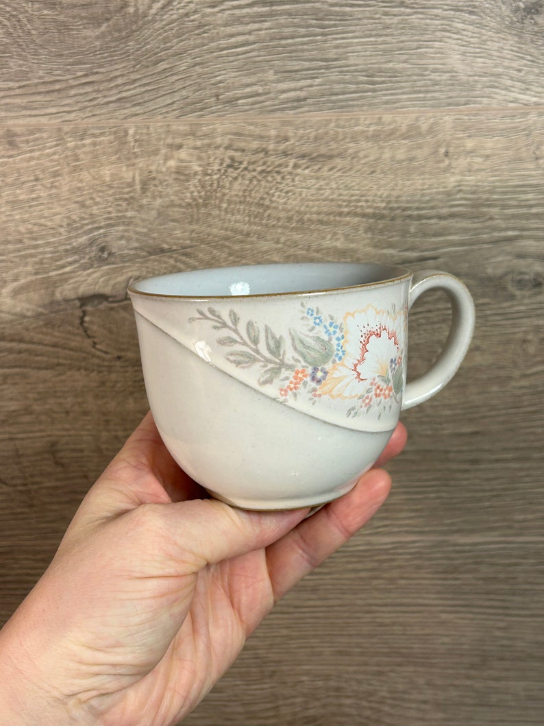 Vintage Denby Stoneware Coloroll Tivoli Made in England Tea Cups ...