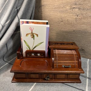 Vintage Kitsch Jewellery Box & Desk Top Organiser Made in Taiwan ROC ...