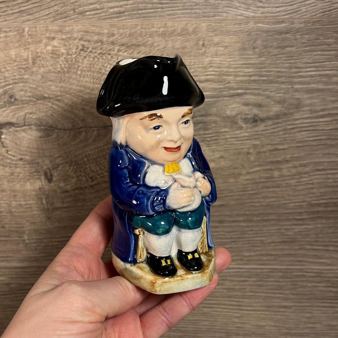 Vintage Mid Century 'boozer' John Shaw & Sons Burlington Ware Toby Jug ...