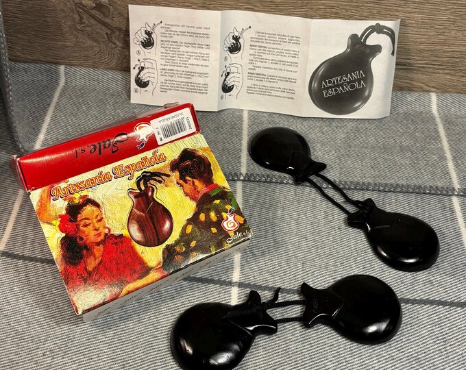 Vintage Flamenco Jale S.l. Professional Flamenco Castanets Artesania ...