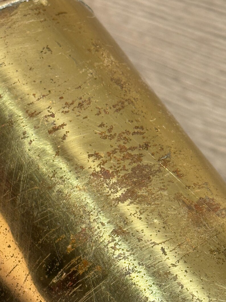 Vintage John Linwood Warranted Brass Roasting Meat Fireplace Jack ...