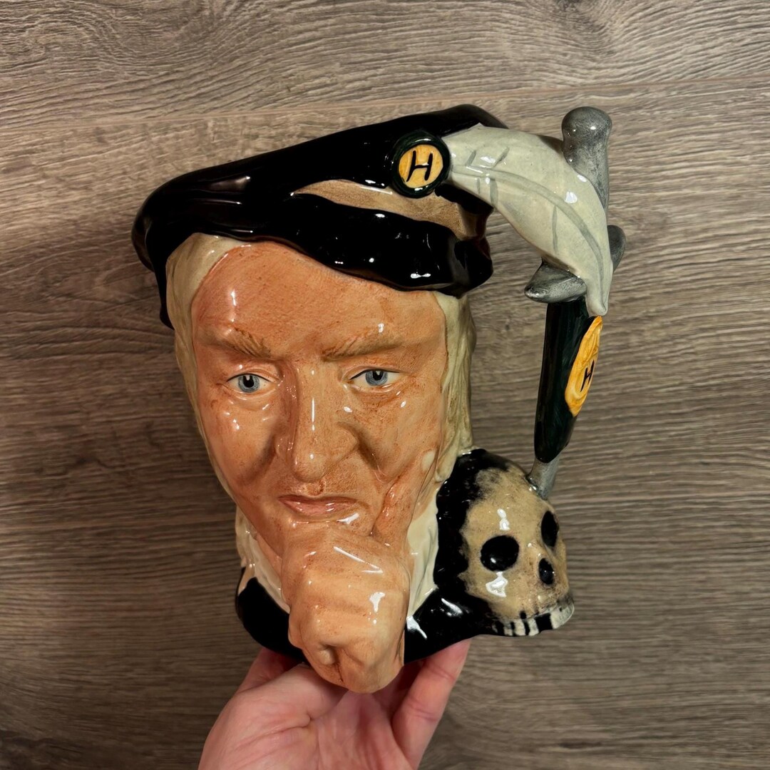 Vintage 1982 Hamlet Large Toby Jug the Shakespearian Collection D6672 ...