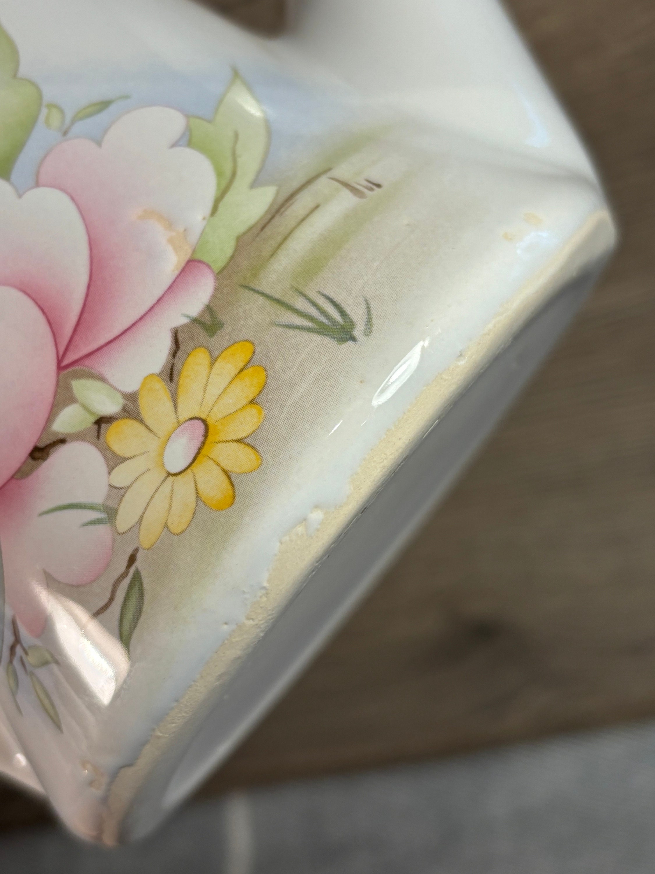 Vintage Pastel Pink Lotus Flower Watering Can | Orientally Inspired ...