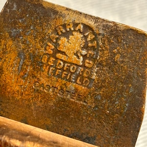 Vintage Antique Warranted Bedford Sheffield Cast Steel Heavy ...