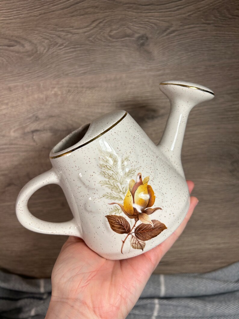 Vintage Kernewek Pottery Goonhavern Cornwall England 'autumn Rose ...