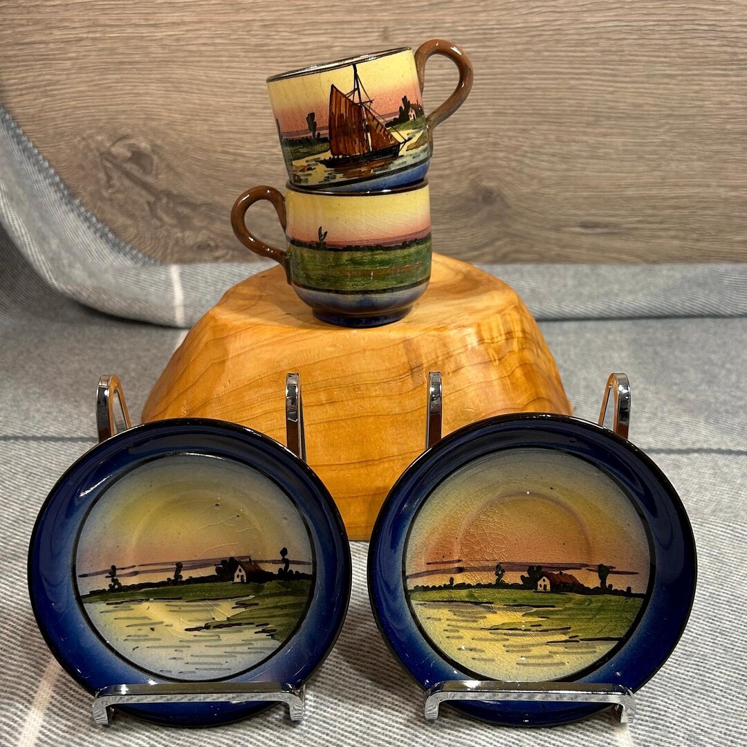 Vintage Watcombe Pottery Devon Torquay England Lustre Glazed Retro ...