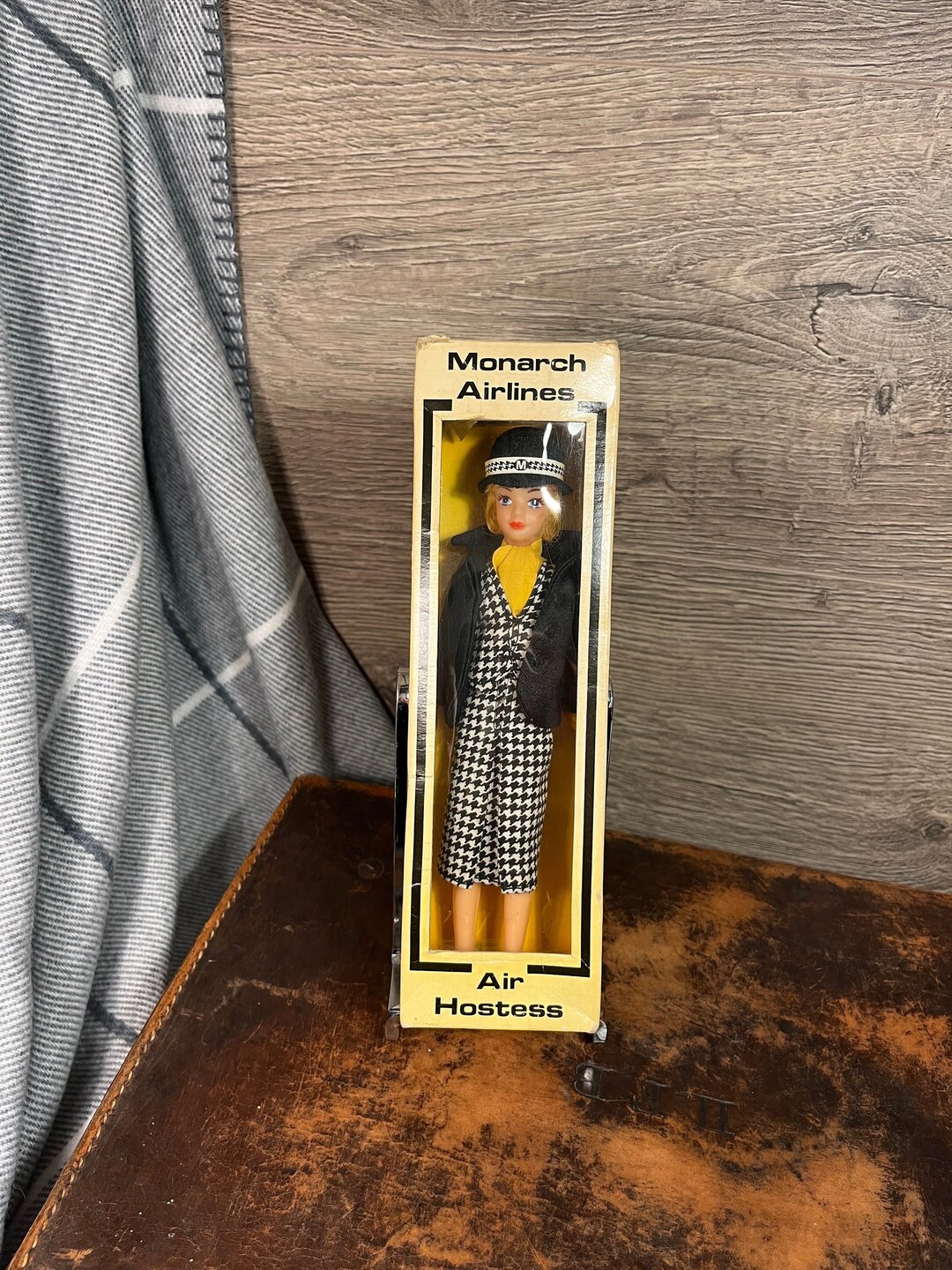 Vintage Monarch Airlines Air Hostess Stewardess Collectible Doll by ...