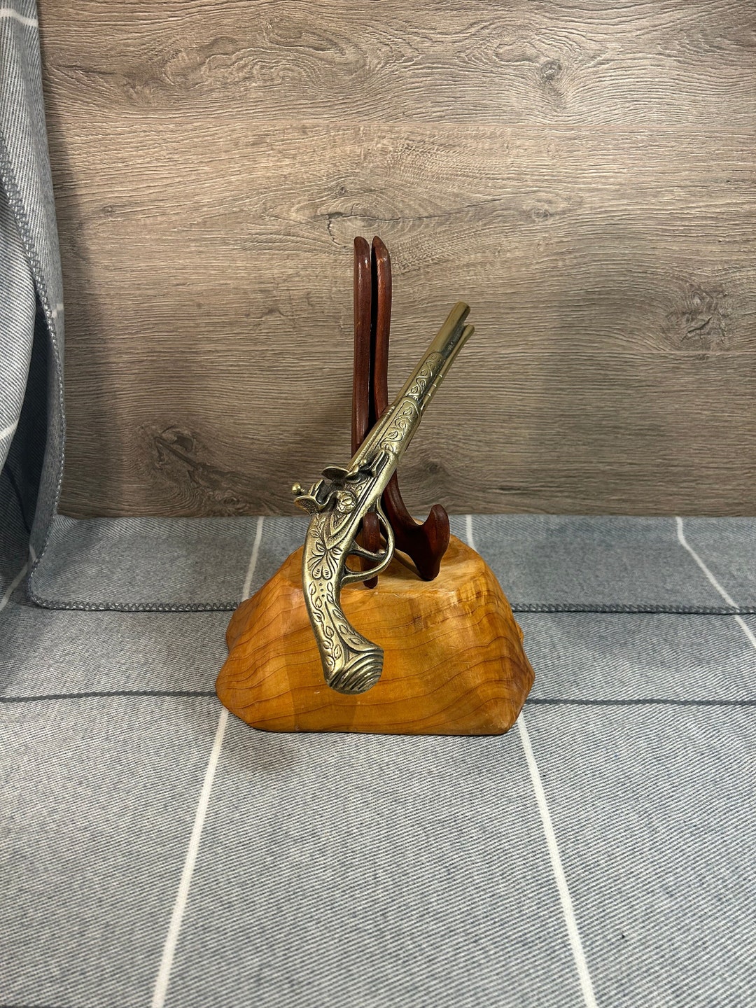 Vintage Lombard England Solid Brass Decorative Ornate Gun | English ...