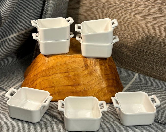 Vintage, French, REVOL, SMO Design, White, Rectangular, Lidded, Butter ...