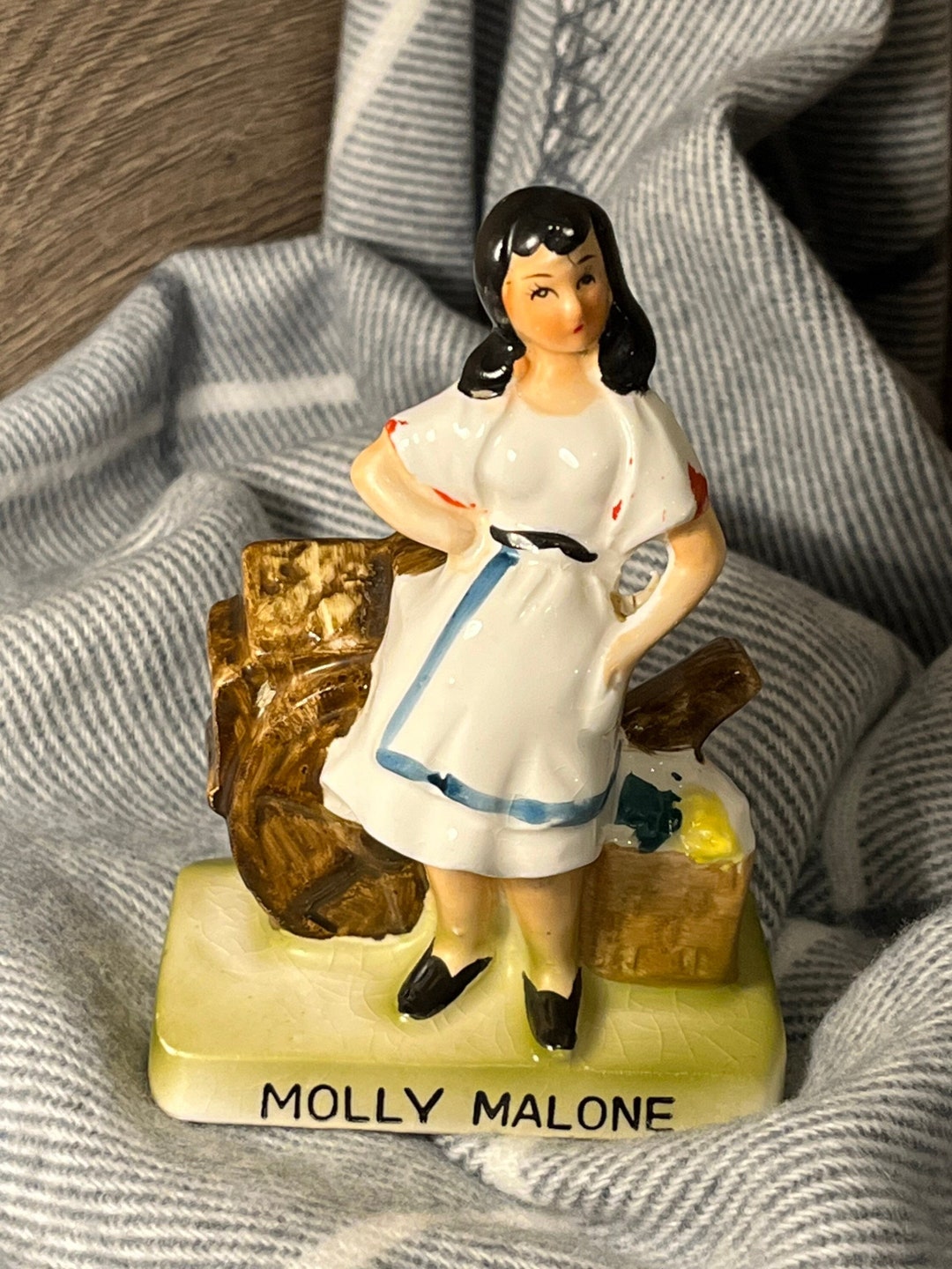 Vintage Rare Collectible 1950s Molly Malone Ceramic Figurine - Etsy