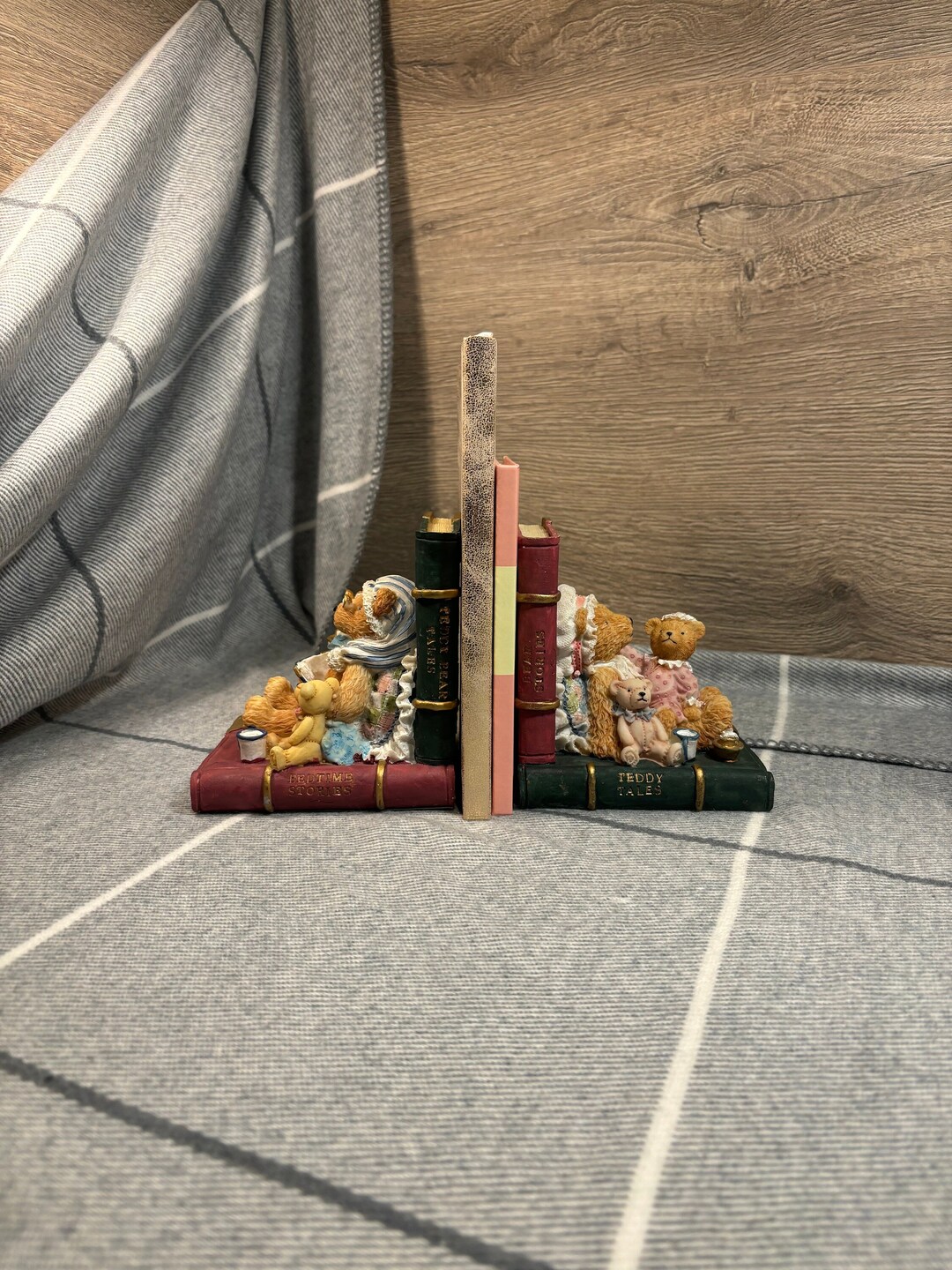 Vintage Bedtime Story Bookends by Regency Fine Arts | Heavy Resin ...