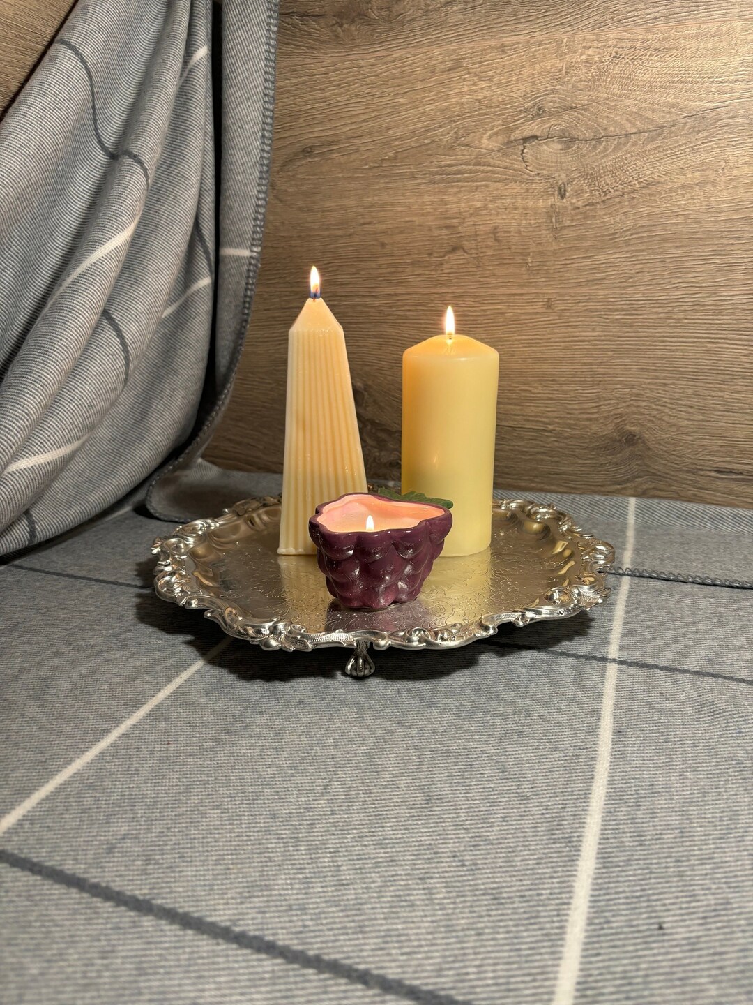 Vintage John Sherwood and Son the 'beaver' Mark Stamp Ornate Heavy EPNS ...