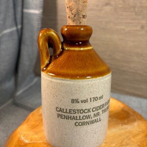 Vintage Cornish Scrumpy Legless but Smiling Flagon | Small Duo Tone ...