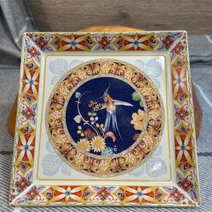 Vintage 1994 Collectible Spode Java Made in England Patterned Square ...