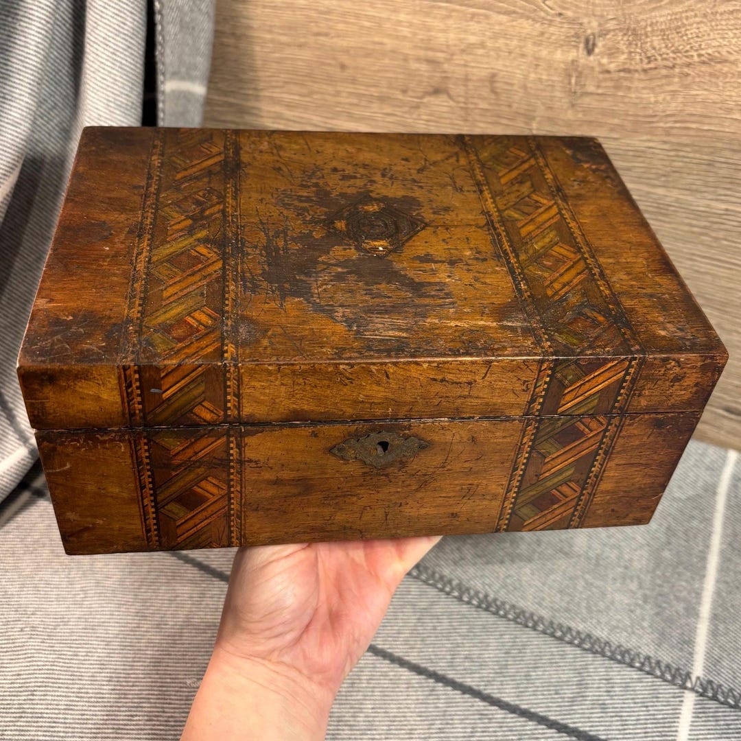 Vintage Hand Crafted Very Old Fragile Imperfectly Charming Rustic ...