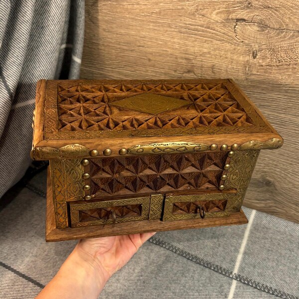 Secret Compartment Box - Etsy