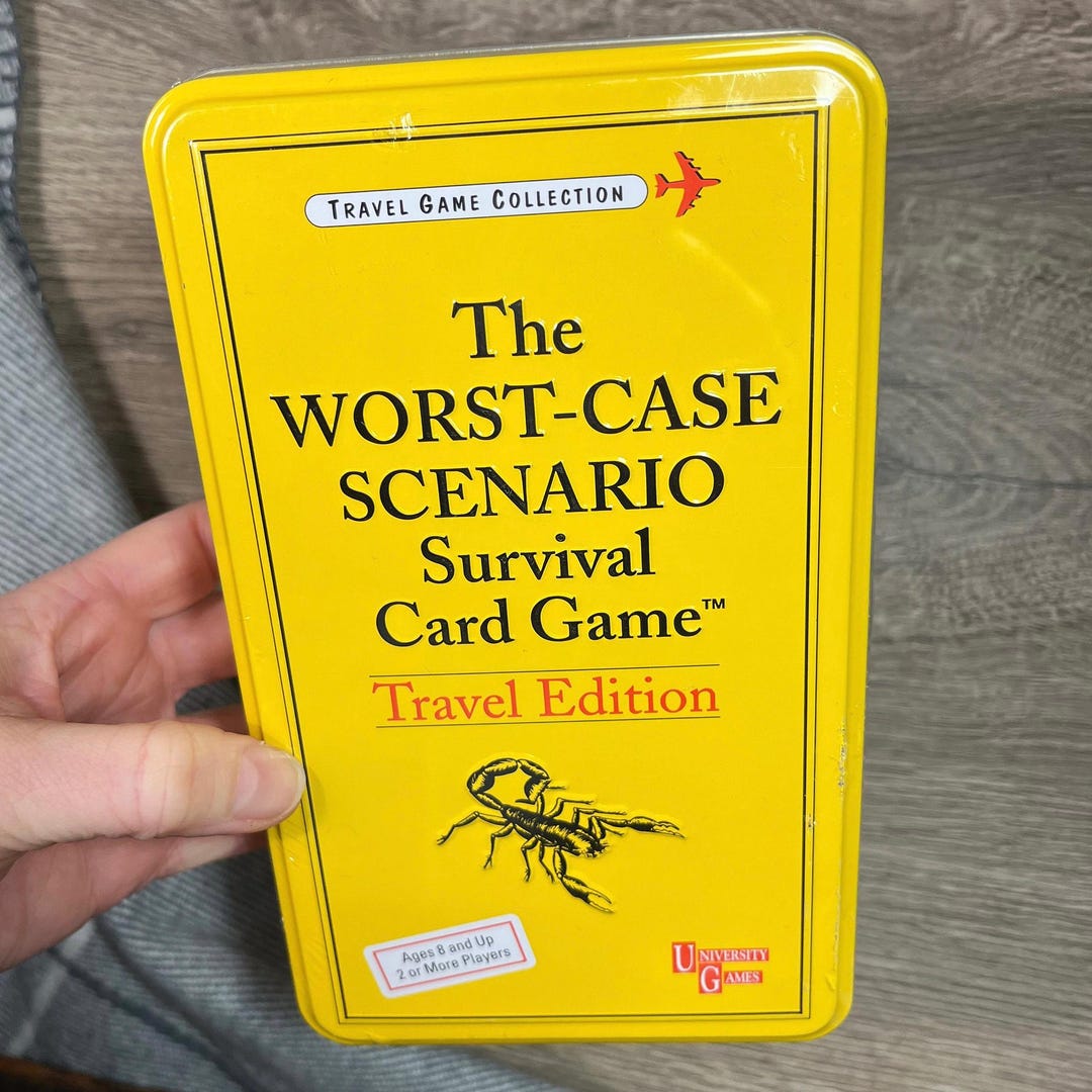 Vintage 2003 the Worst-case Scenario Survival Card Game: Travel Edition ...