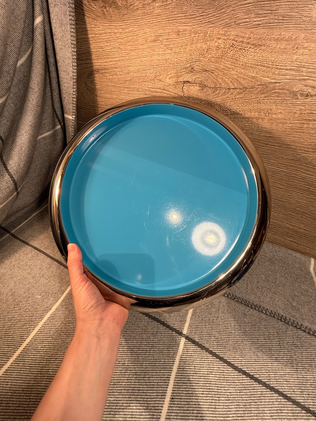 Preloved Royal Doulton Pop in for Drinks 36cm Tray Big Heavy Round ...