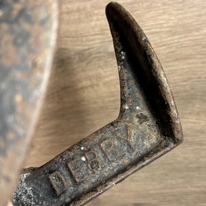 Vintage 3 Derby Cast Iron Three-footed Cobbler's Anvil Shoe Making ...
