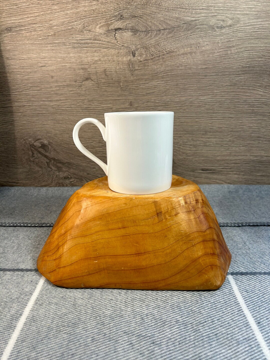 Vintage Minimalist Pure White Porcelain Mug Collectible Minimalism ...