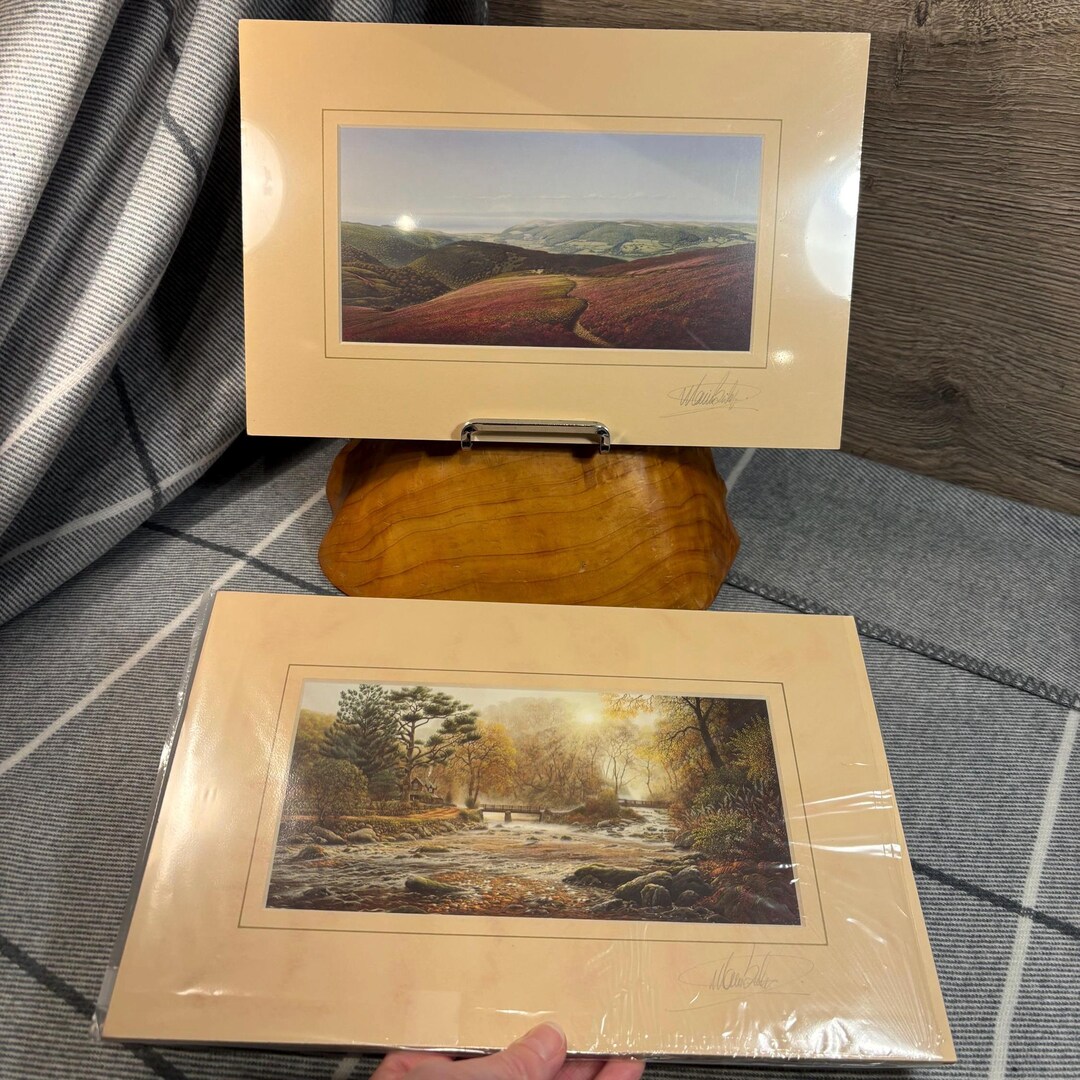 Vintage Maurice Bishop's Studio Gallery Watersmeet and From Dunkery to ...