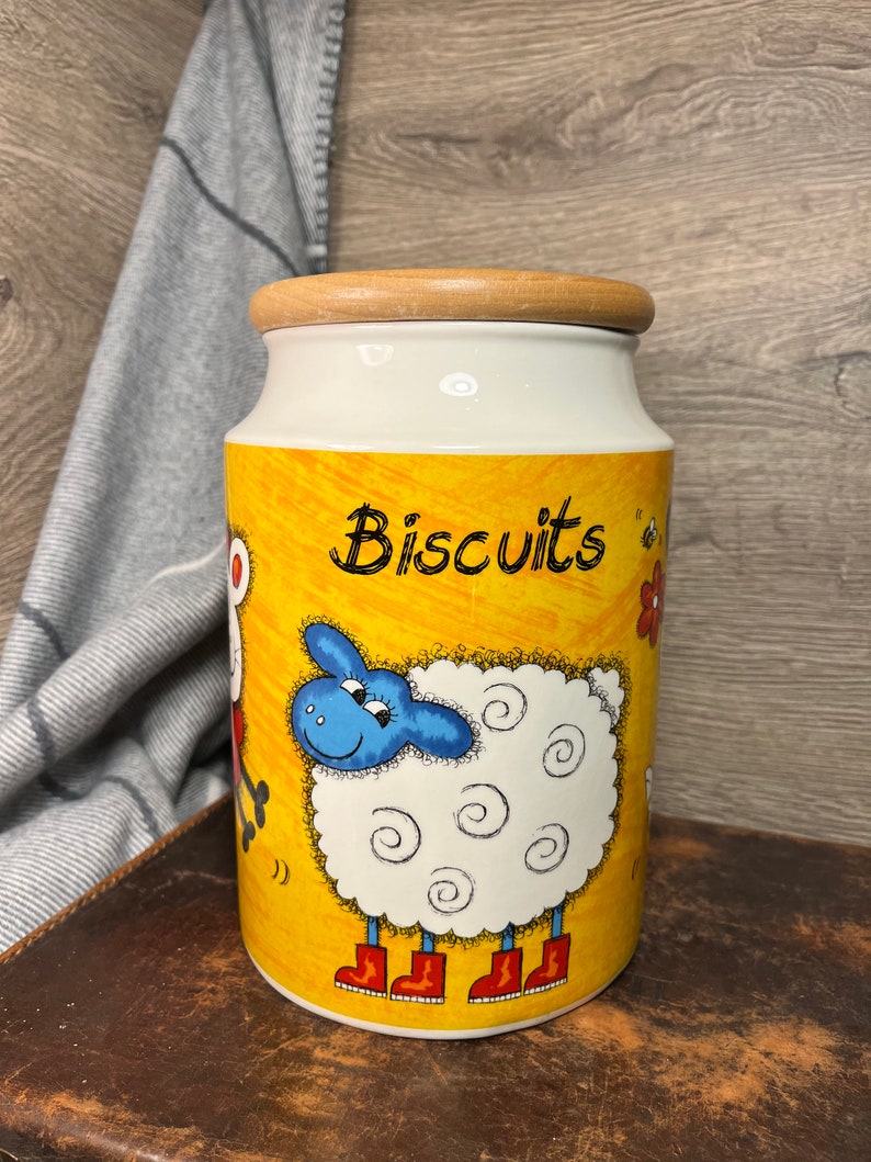 Vintage Large Stoneware Made in England Dunoon Funky Farm Jane - Etsy