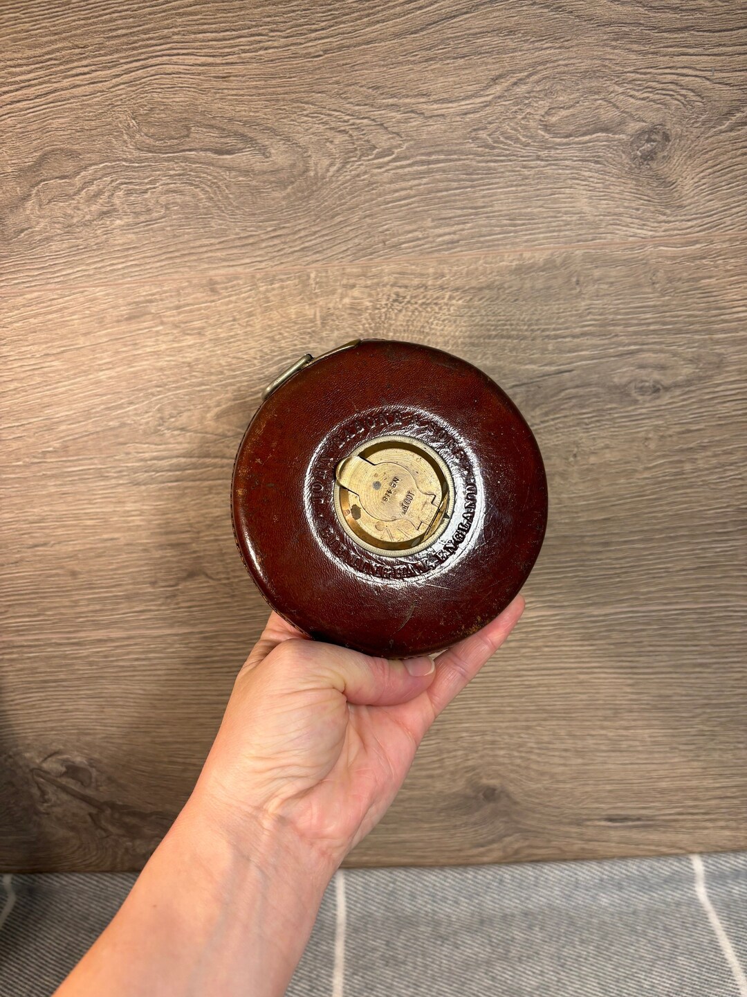 Vintage John Rabone & Sons Birmingham England 100ft No4181 Metal Tape ...