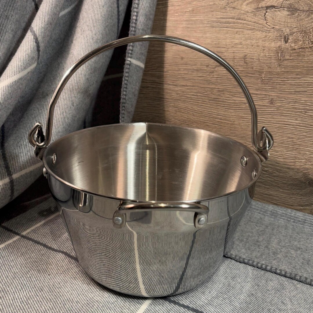 Preloved Home Made by Kitchen Craft Stainless Steel Swing Carry Handle ...