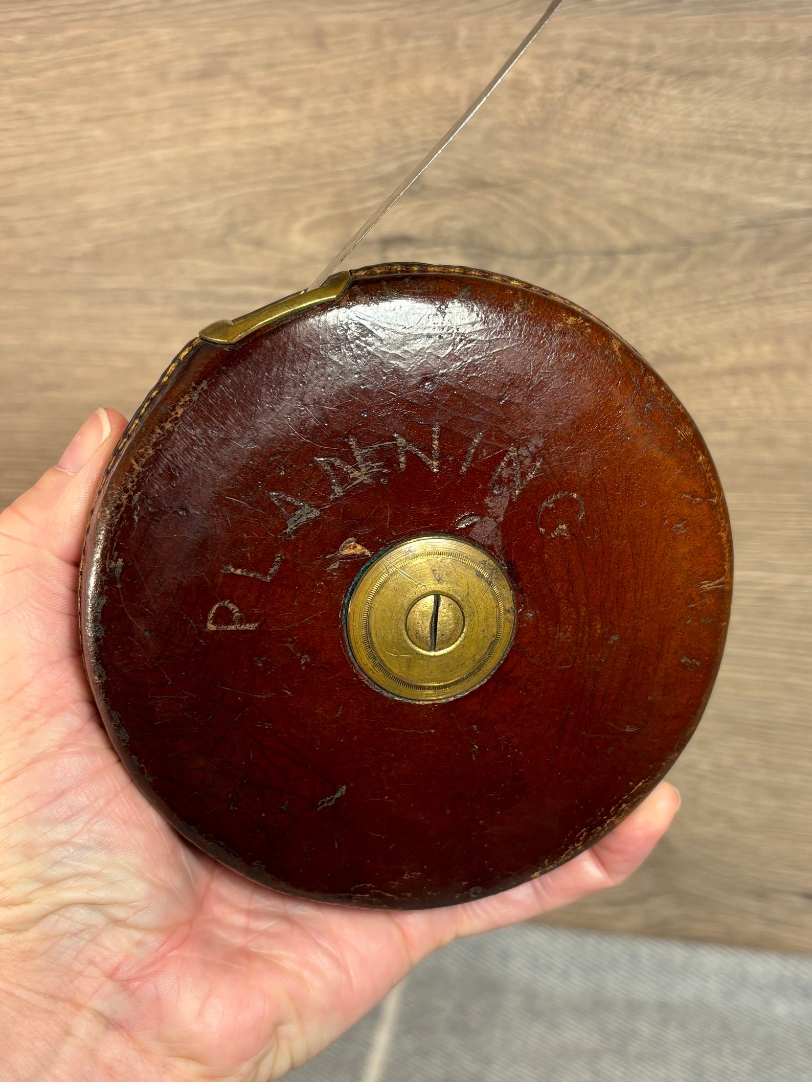 Vintage John Rabone & Sons Birmingham England 100ft No4181 Metal Tape ...